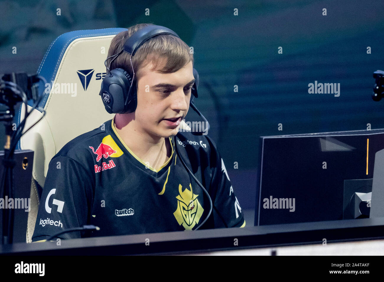 13 October 2019, Berlin: Rasmus "Caps" Borregaard Winther, Danish e ...