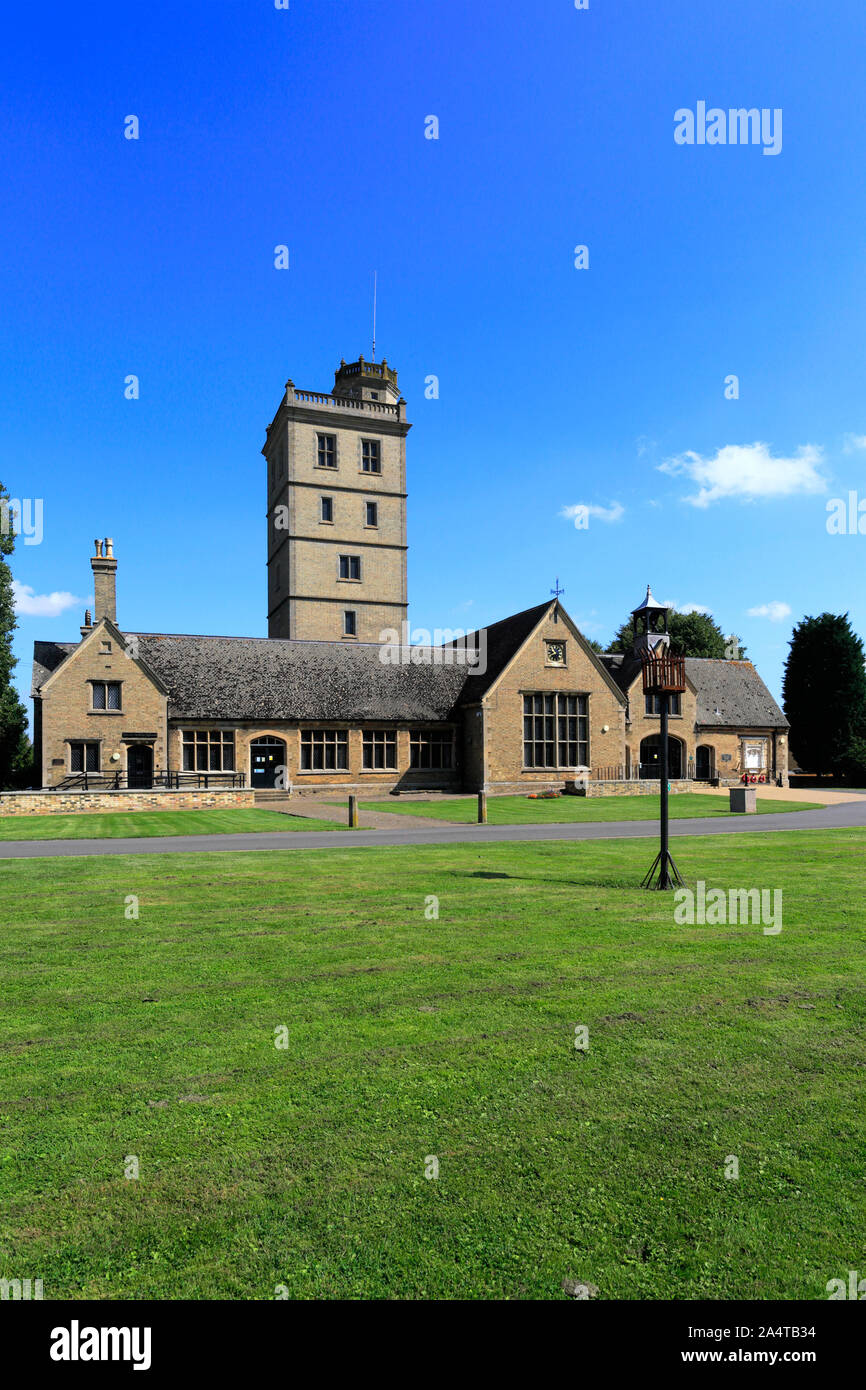 The Bedford Hall and Thorney Heritage museum, Thorney village ...