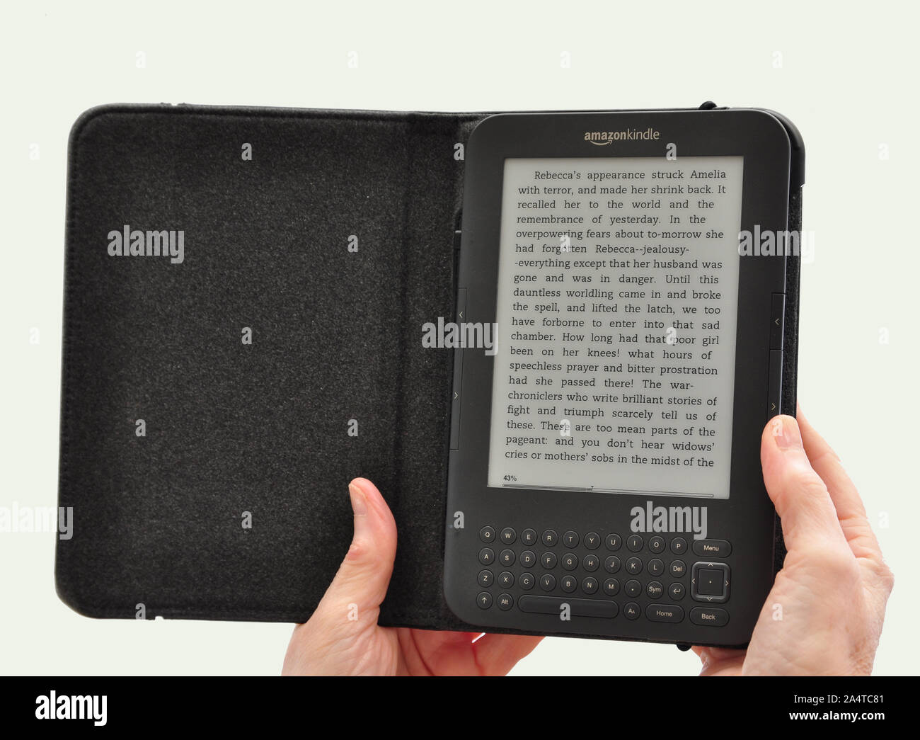 Amazon Kindle 2 Stock Photo - Alamy