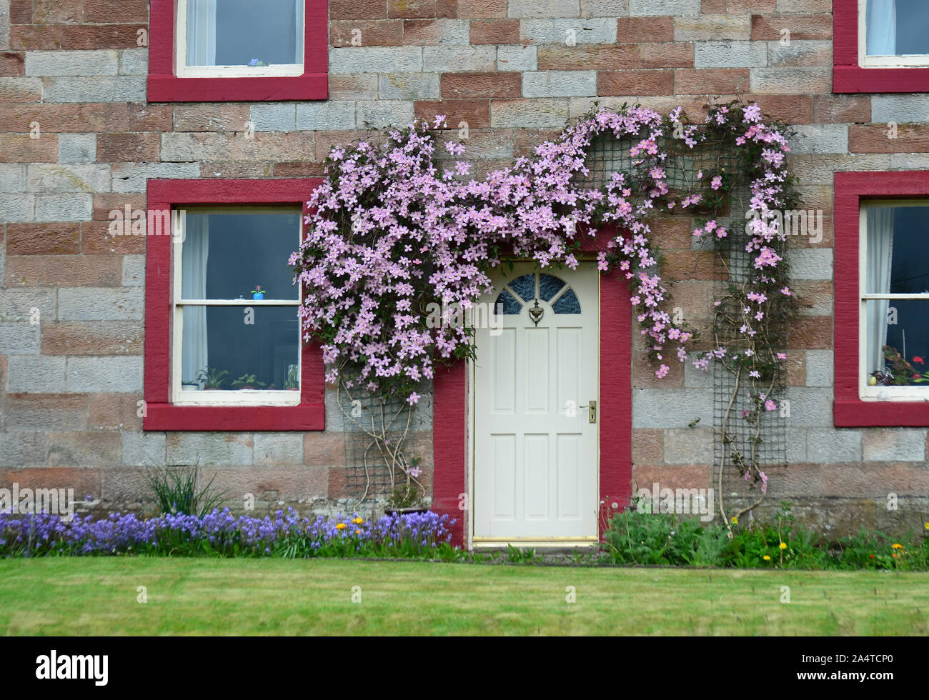 Clematis house hi-res stock photography and images - Alamy