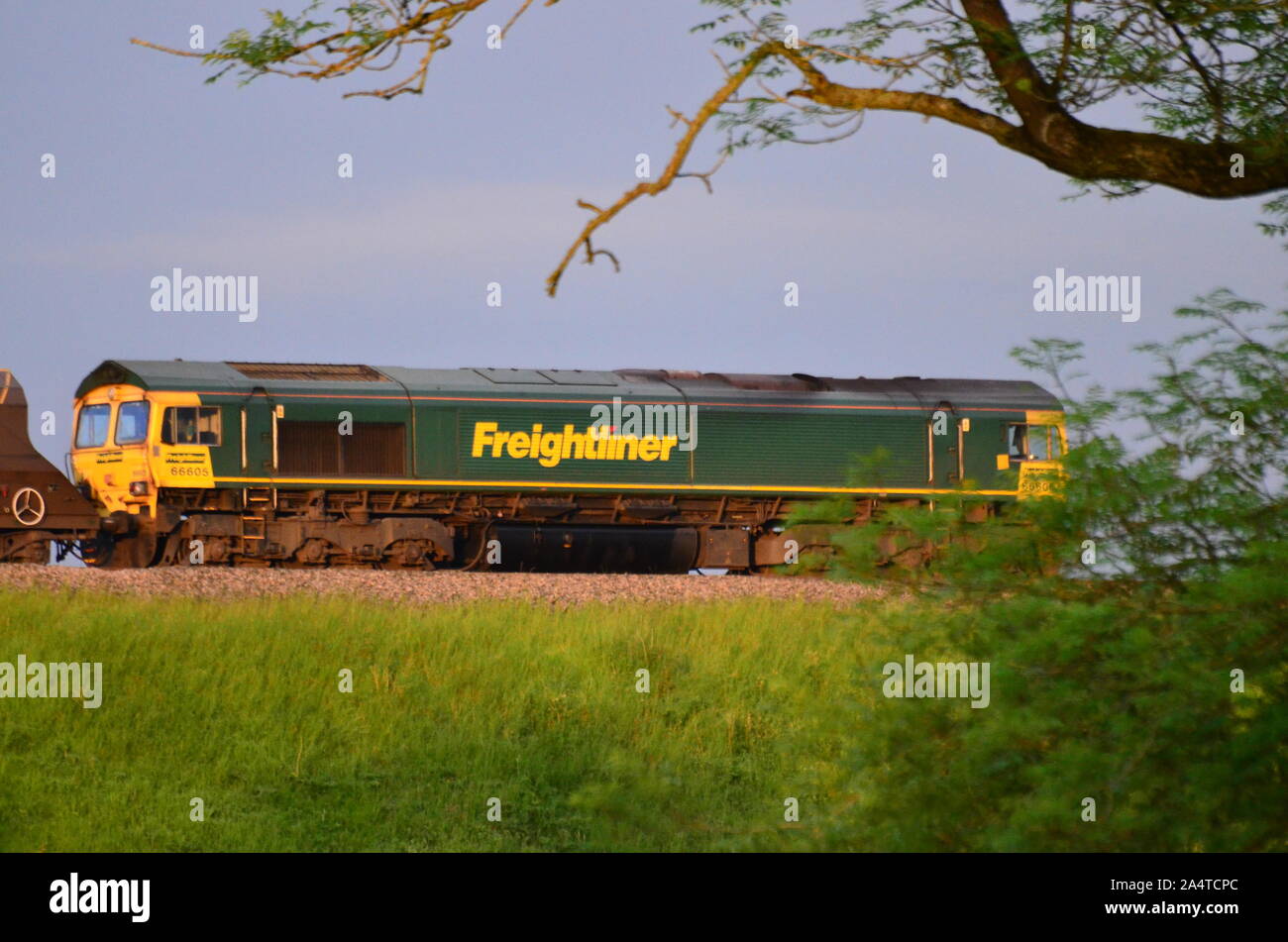 Freight train on settle carlisle railway hi-res stock photography and ...