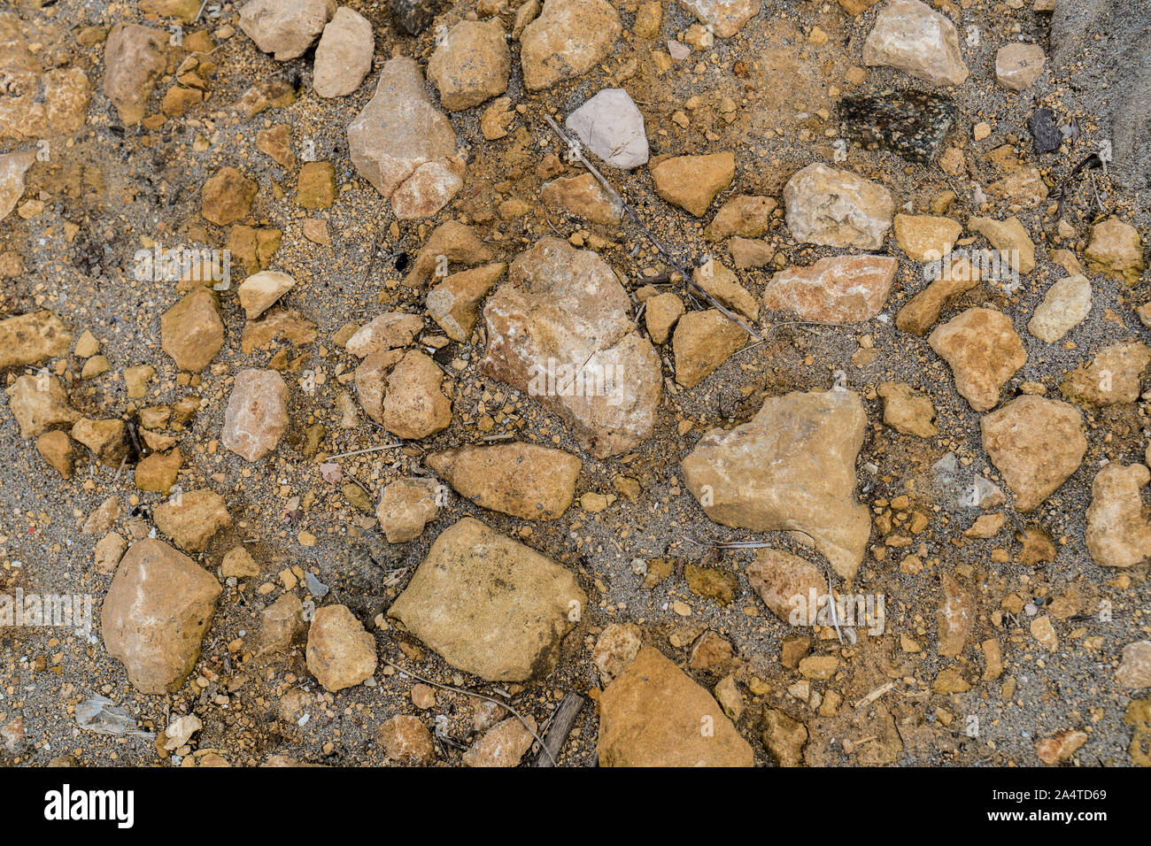 Gravel pebbles sand hi-res stock photography and images - Alamy