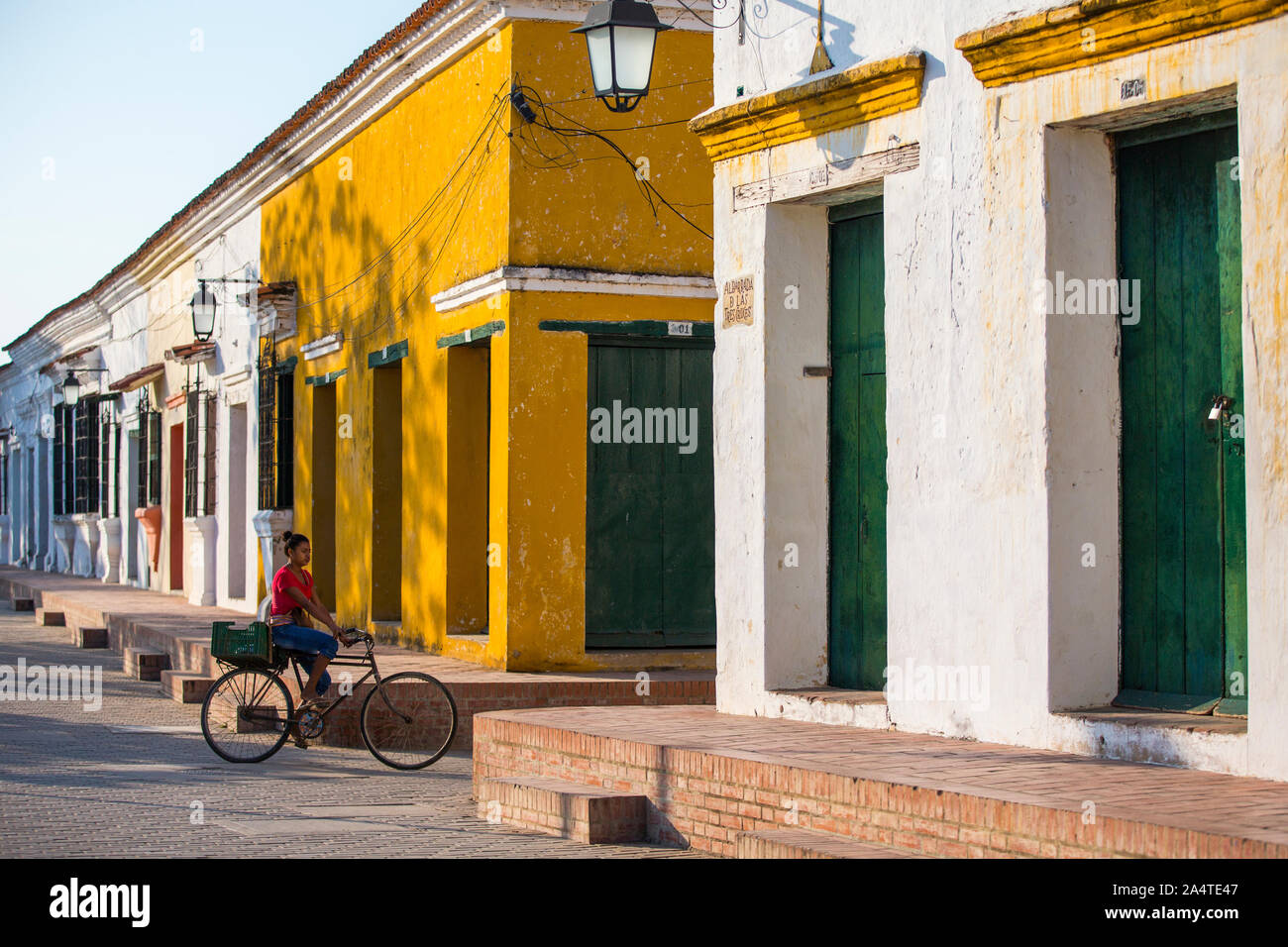 Santa Cruz de Mompox - Colombia Stock Photo - Alamy