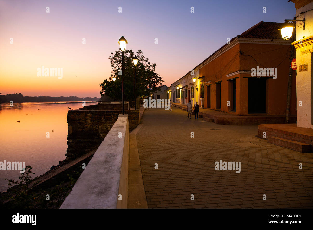 Santa Cruz de Mompox - Colombia Stock Photo - Alamy