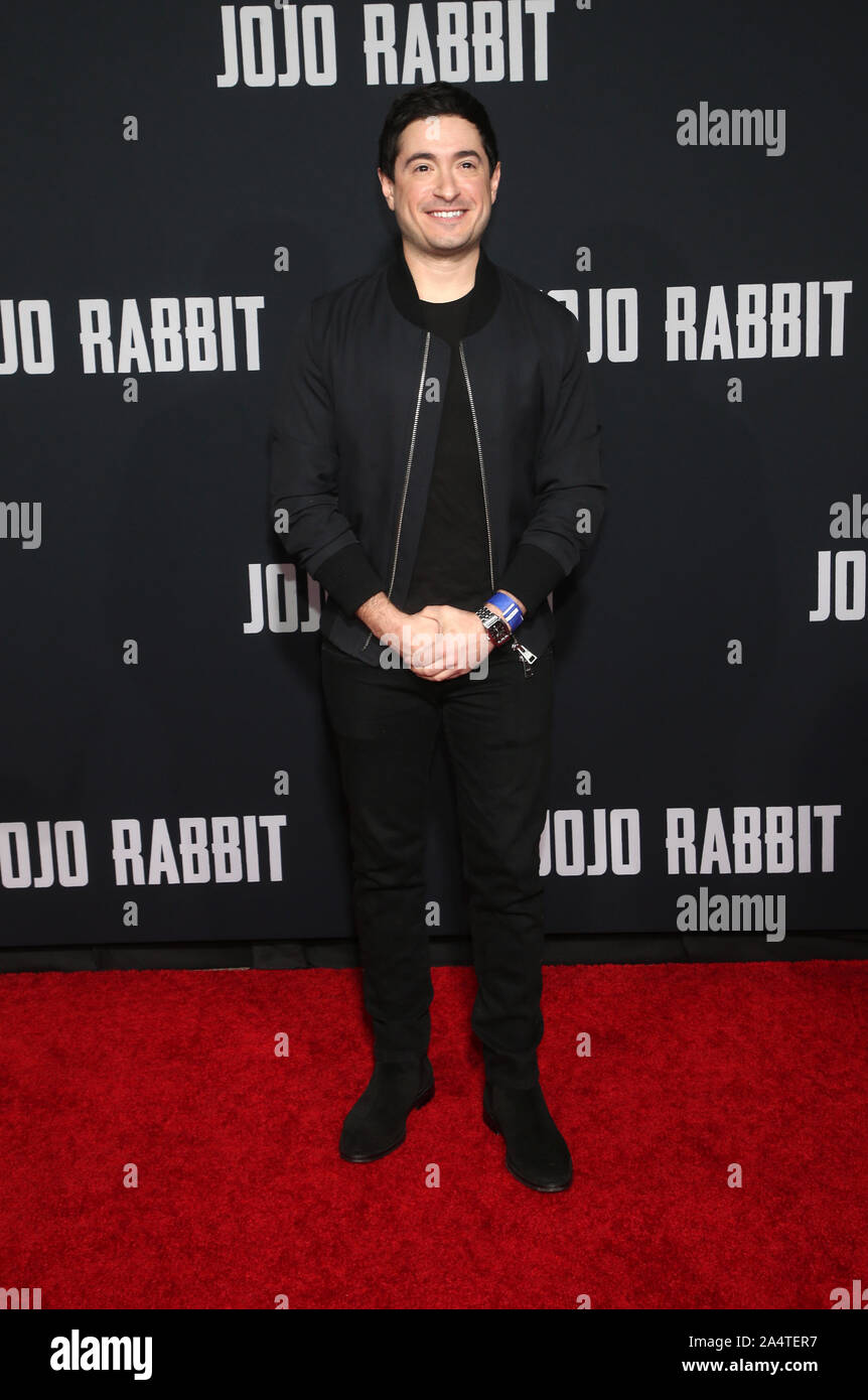 Los Angeles, Ca. 15th Oct, 2019. Jason Fuchs, at Premiere Of Fox ...