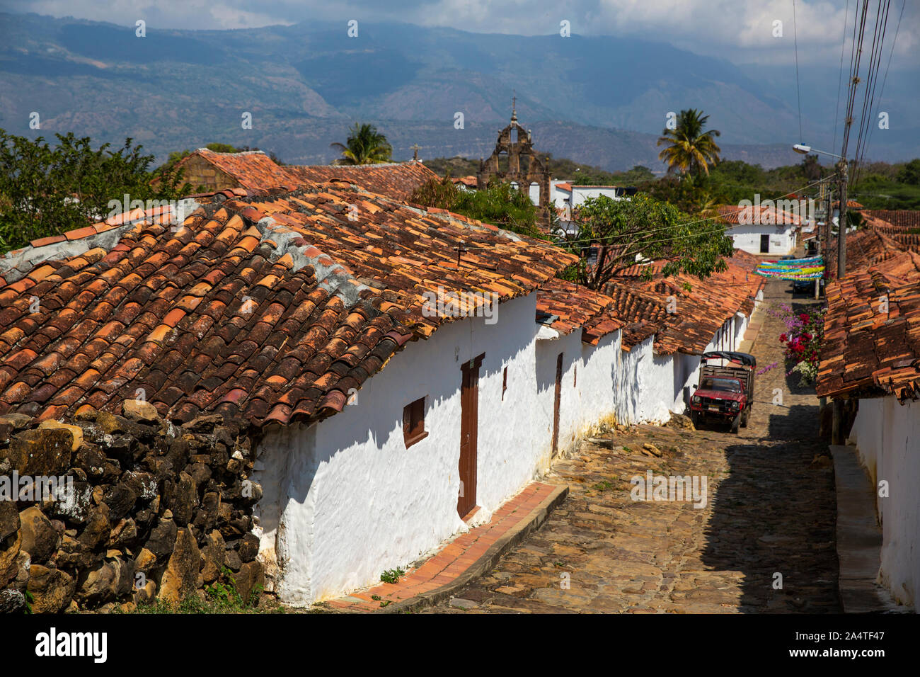 Camino real barichara guane hi-res stock photography and images - Alamy