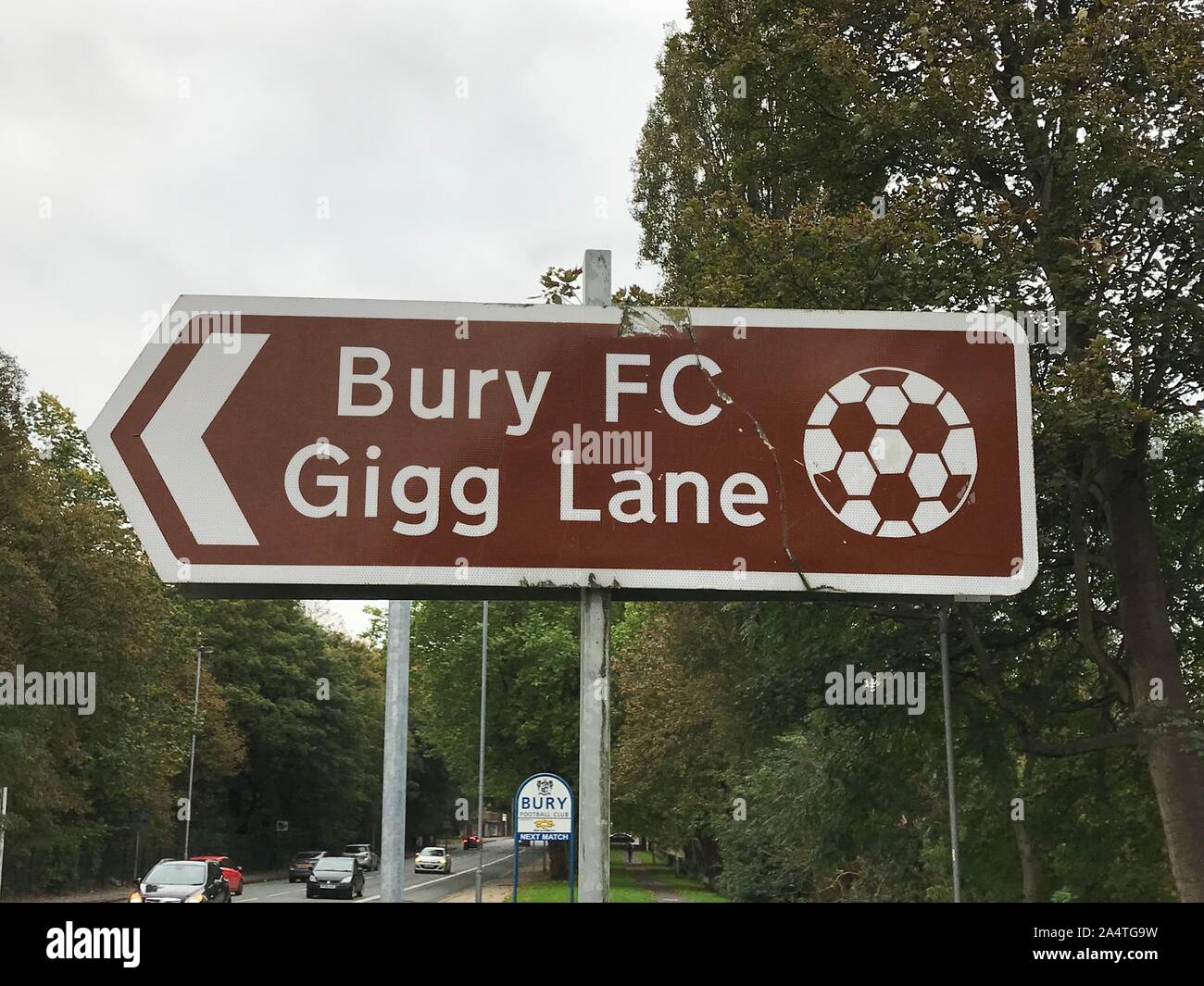 Bury football club gigg lane hi-res stock photography and images - Alamy