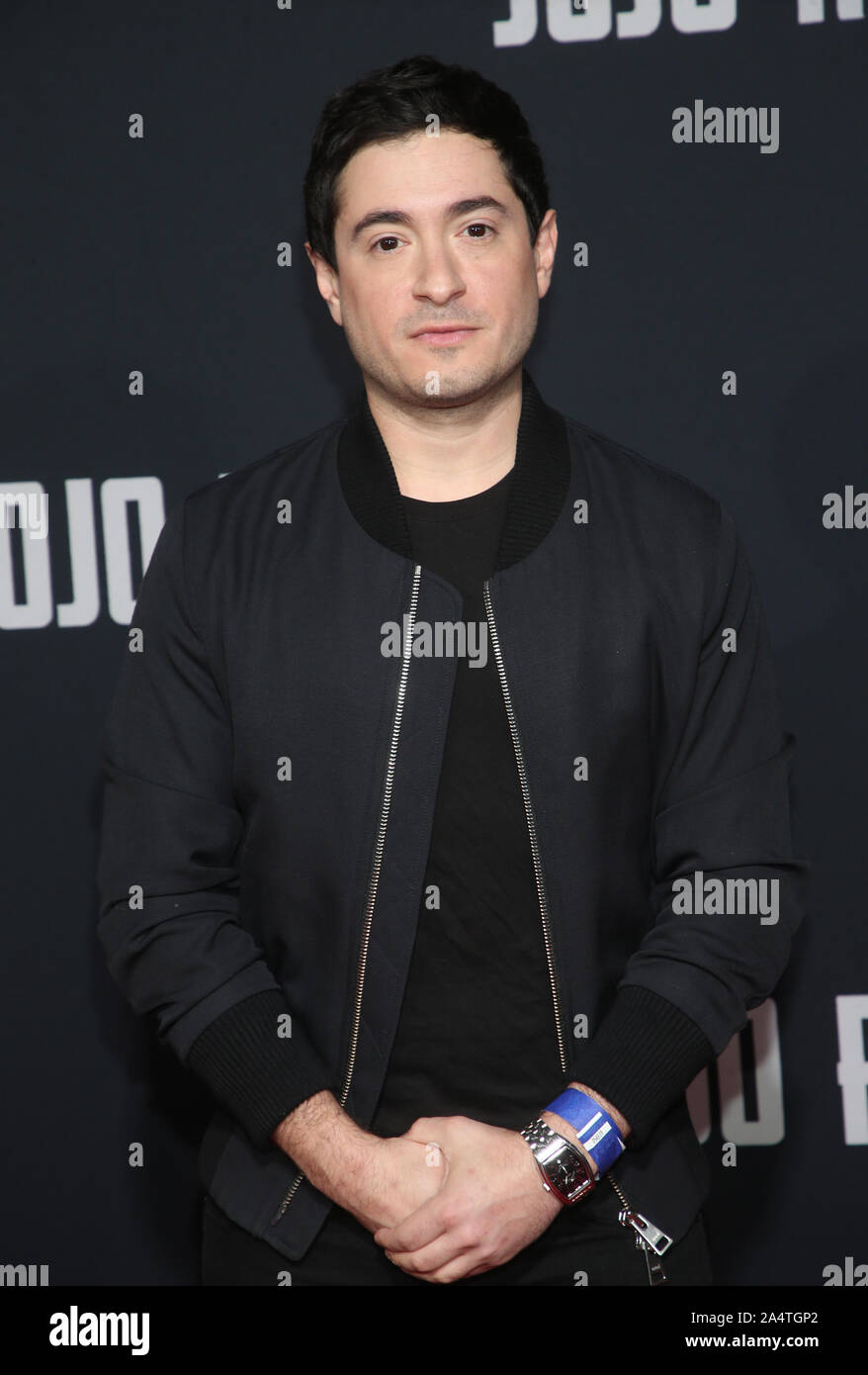 Los Angeles, Ca. 15th Oct, 2019. Jason Fuchs, at Premiere Of Fox ...