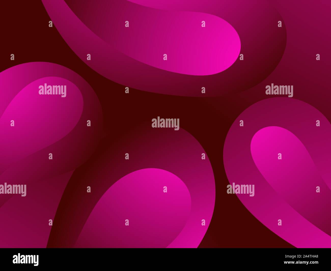 Red blood cells. Blood clot under the microscope, erythrocyte ...