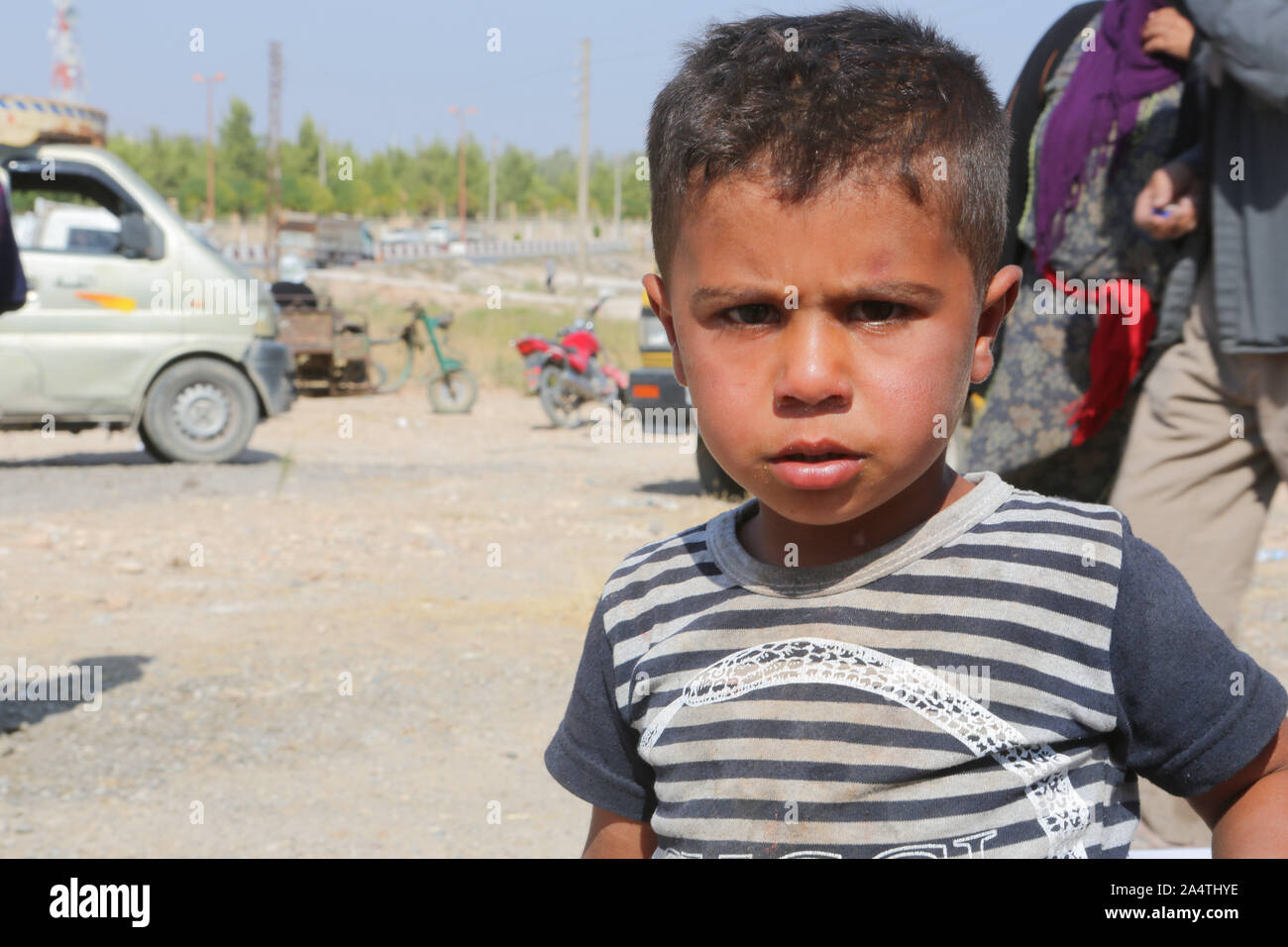 Syria conflict red crescent hi-res stock photography and images - Alamy