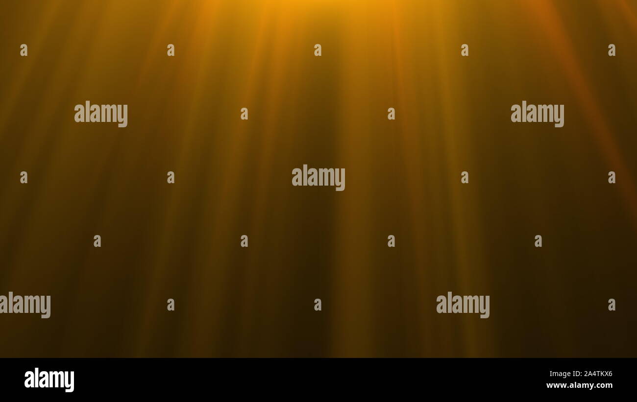 3d rendering of light rays. Glitter or sun effect on the screen ...