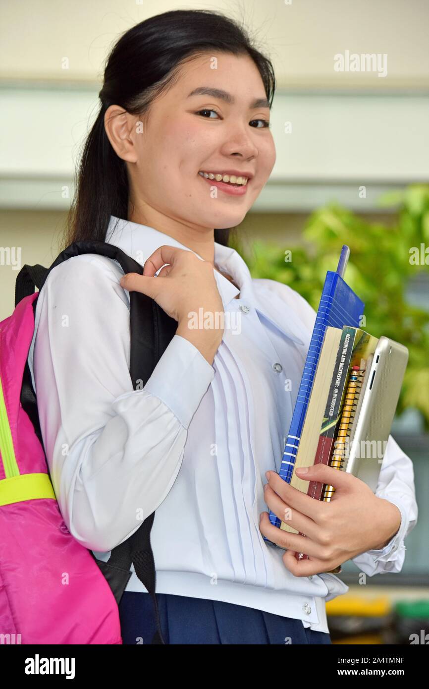 Cute student hi-res stock photography and images - Alamy