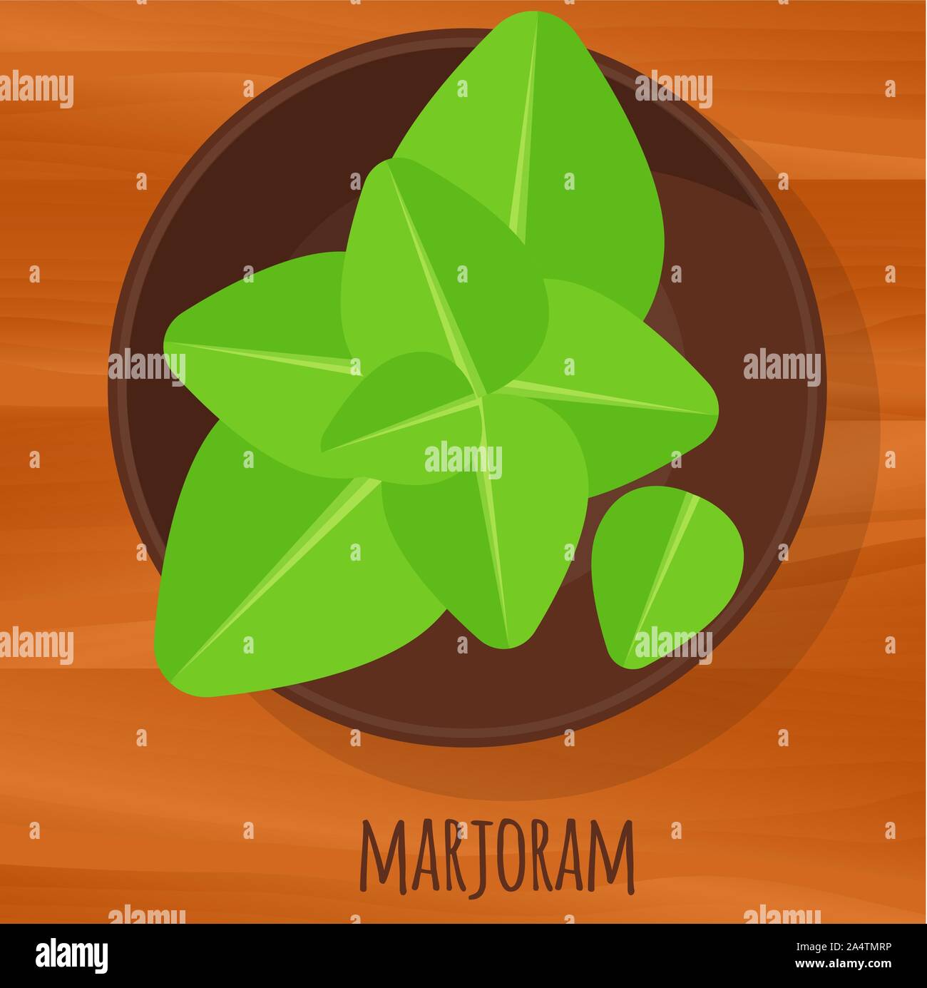 Marjoram garden Stock Vector Images - Alamy