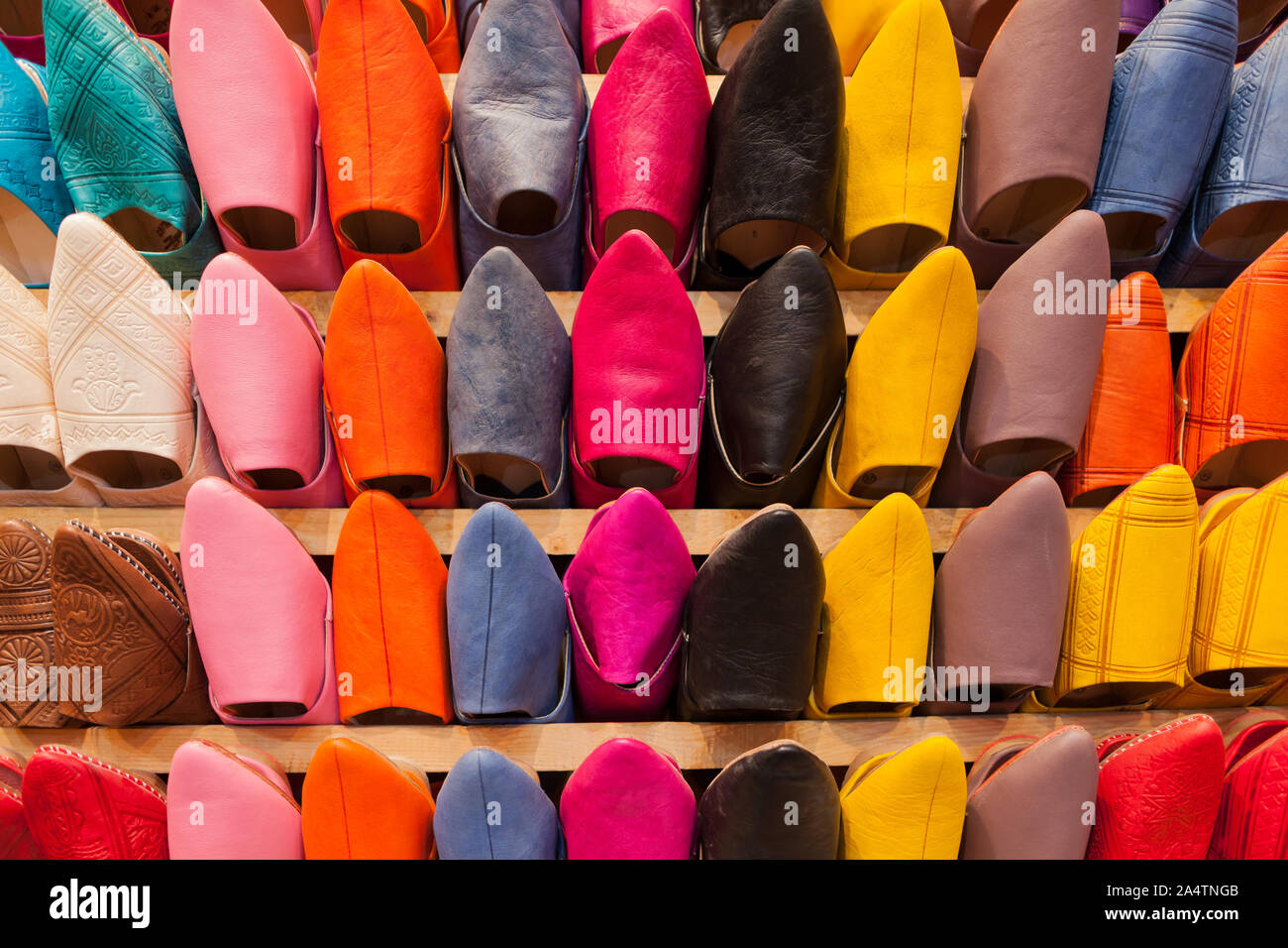 Traditional arabic slippers shoes hi-res stock photography and images ...