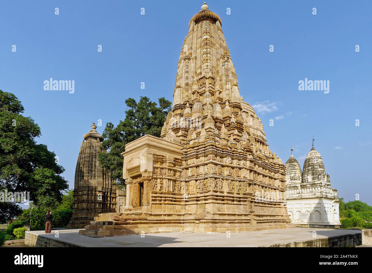 Parshvanatha temple, Khajuraho Stock Photo - Alamy