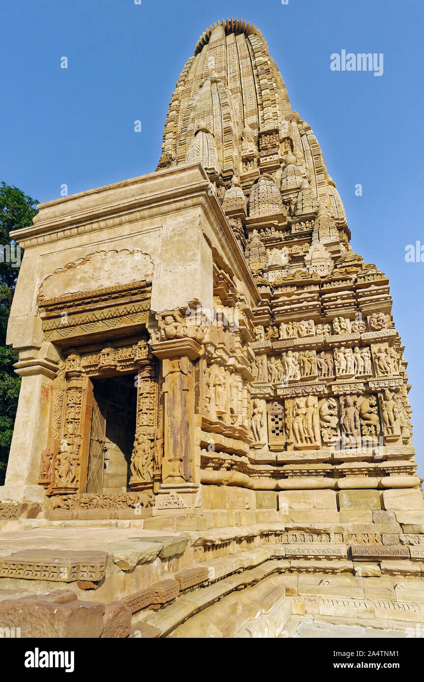 Parshvanatha temple, Khajuraho Stock Photo - Alamy