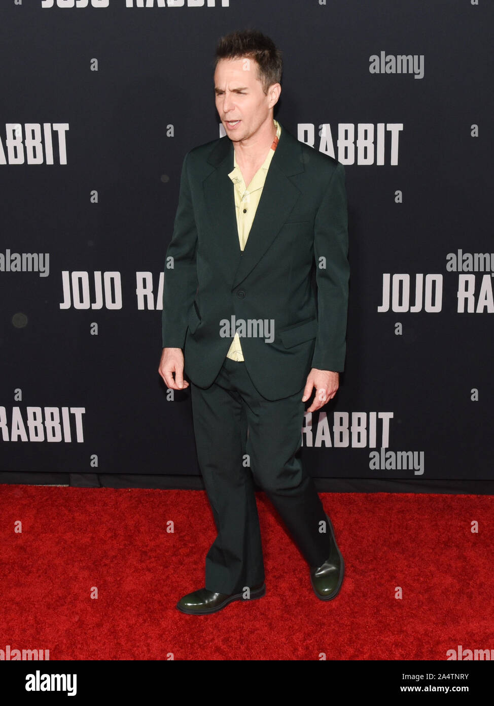 October 15, 2019, Hollywood, California, USA: Sam Rockwell attends the ...