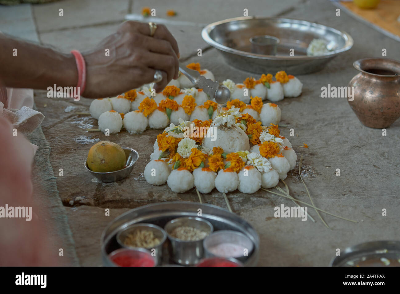 01 Apr 2007 Pinda Daan is being done Pitru Paksha rites being performed ...