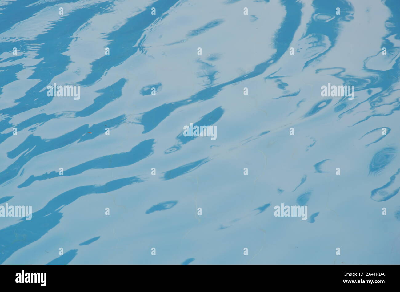 water wave ripple in blue tile pool Stock Photo - Alamy