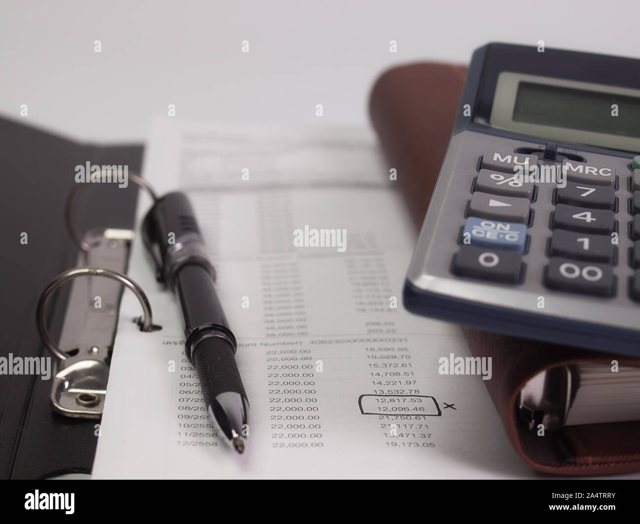 Business invoice template hi-res stock photography and images - Alamy