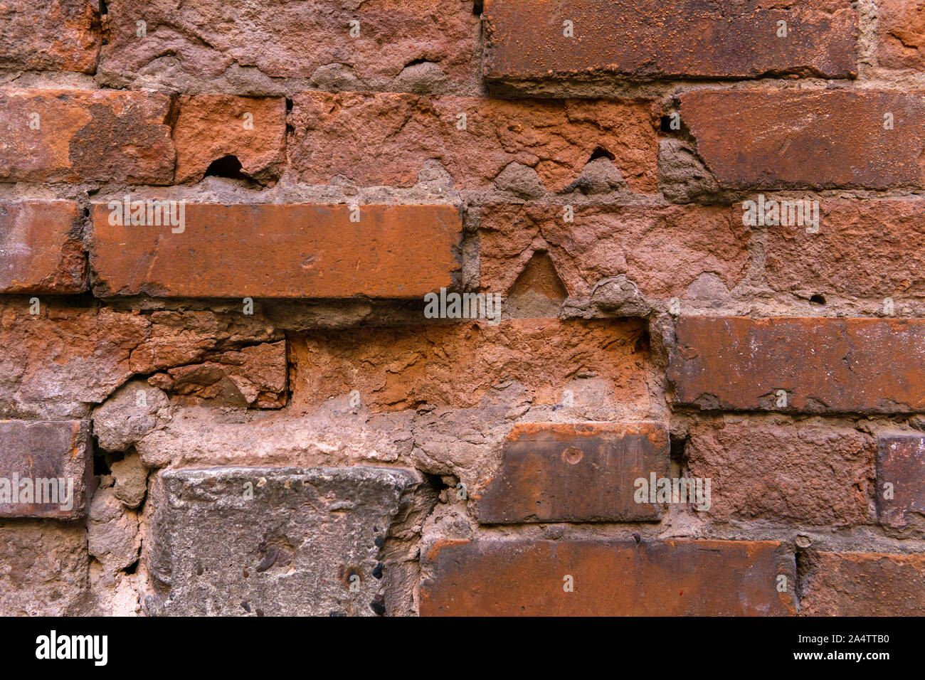 Old clay wall fragment texture hi-res stock photography and images - Alamy