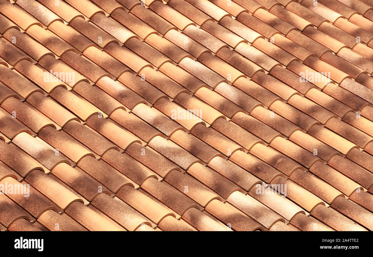Roman roof tiles hi-res stock photography and images - Alamy