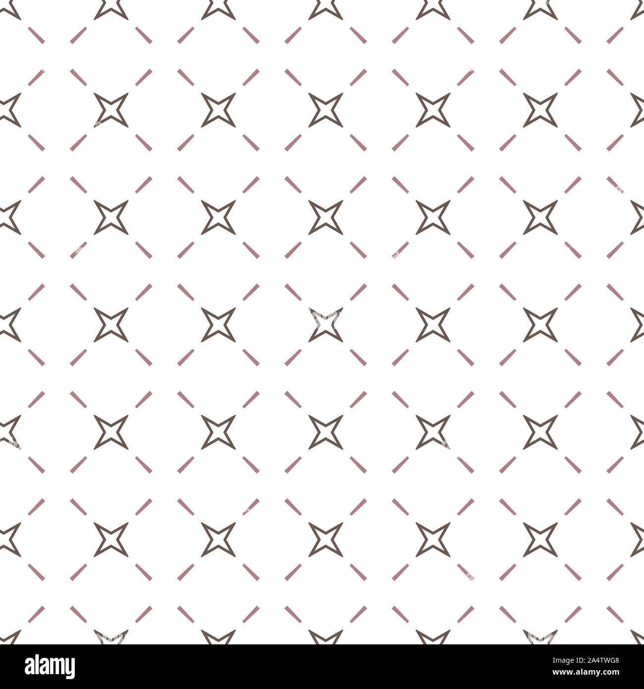 Geometric ornamental vector pattern. Seamless design texture Stock ...