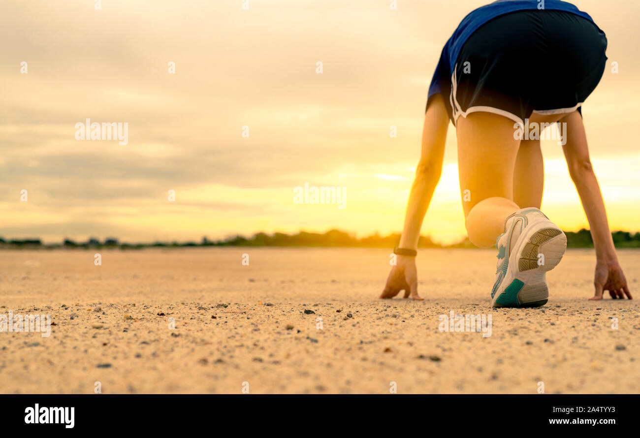 Female sprint test hi-res stock photography and images - Alamy