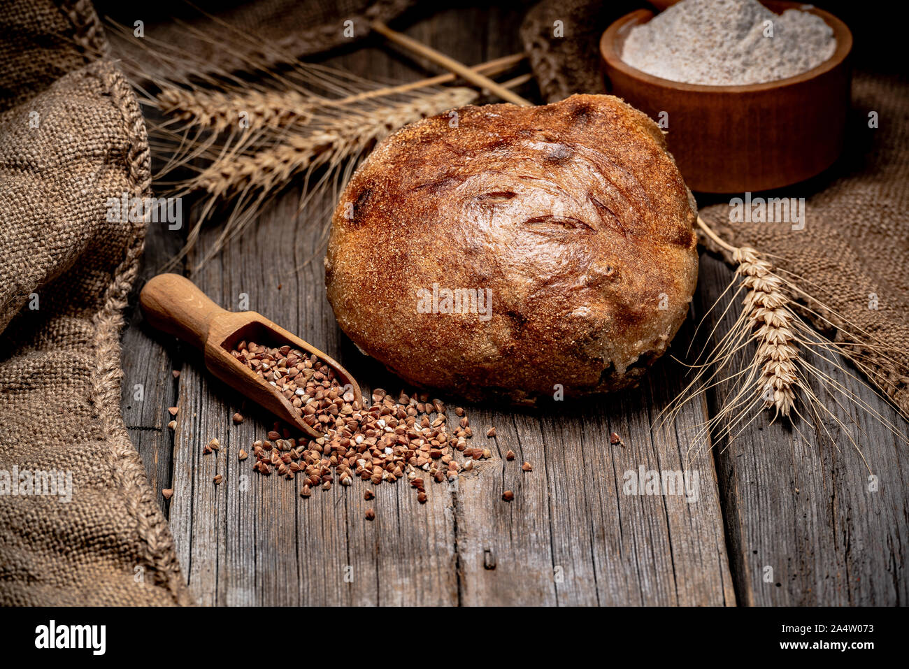 Traditional rye flour bread hi-res stock photography and images - Alamy