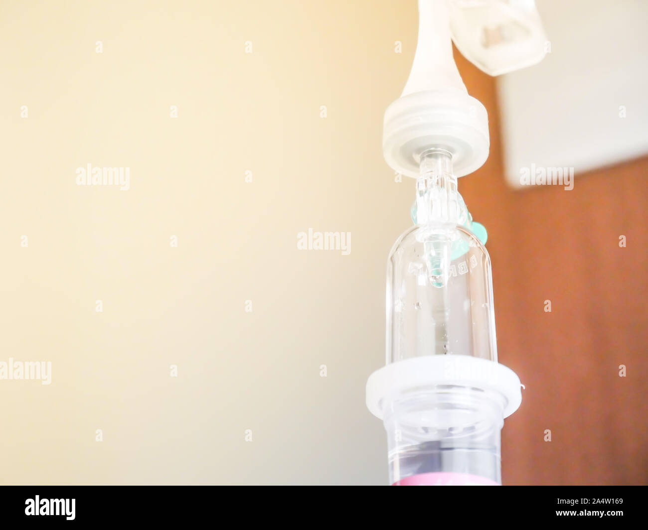 IV Drip with patient, Medical Concept, treatment emergency and ...