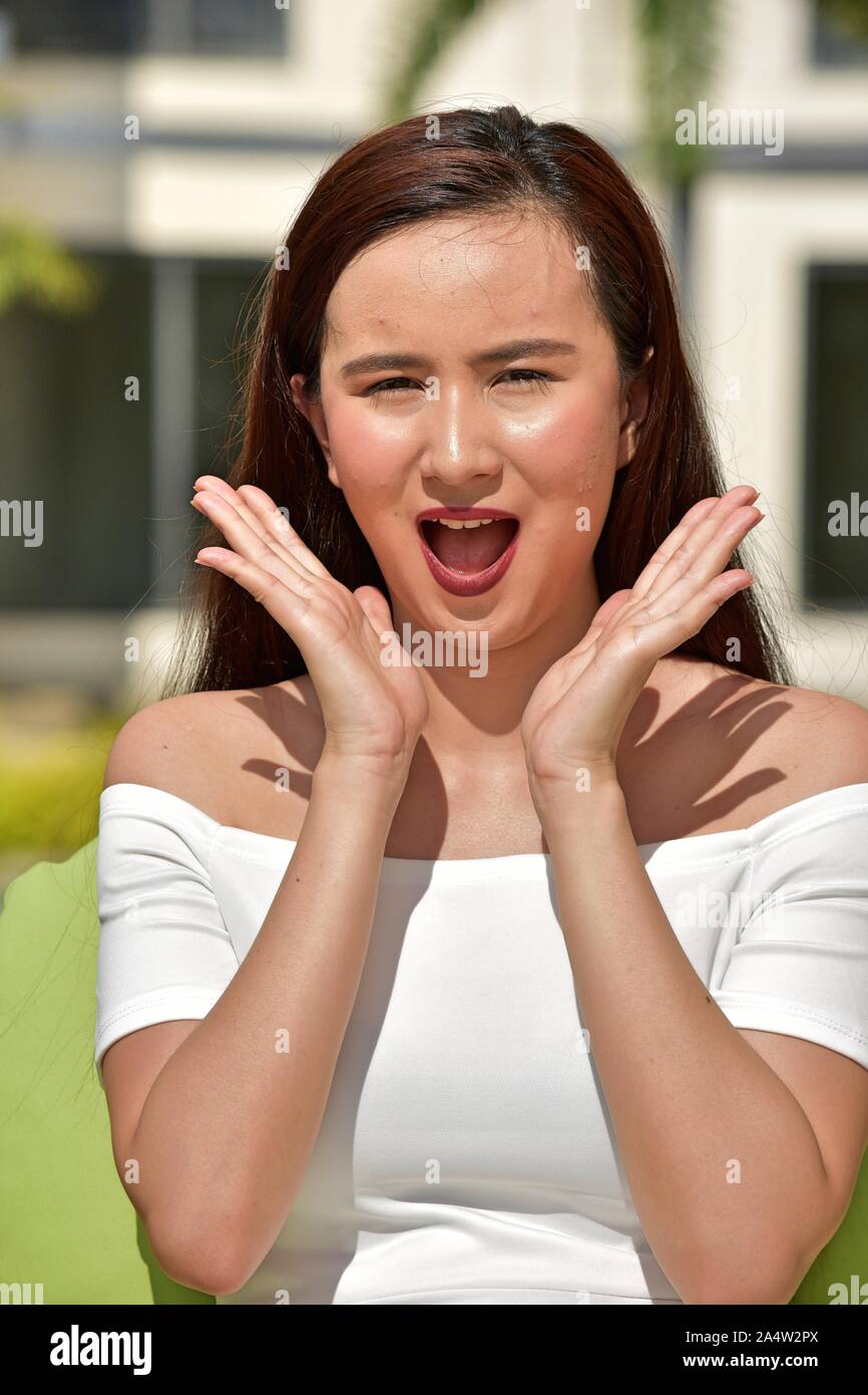 Surprised individual hi-res stock photography and images - Alamy