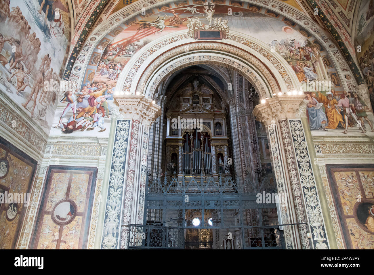 Early Renaissance Chapel of the Madonna di San Brizio of Italian Gothic ...