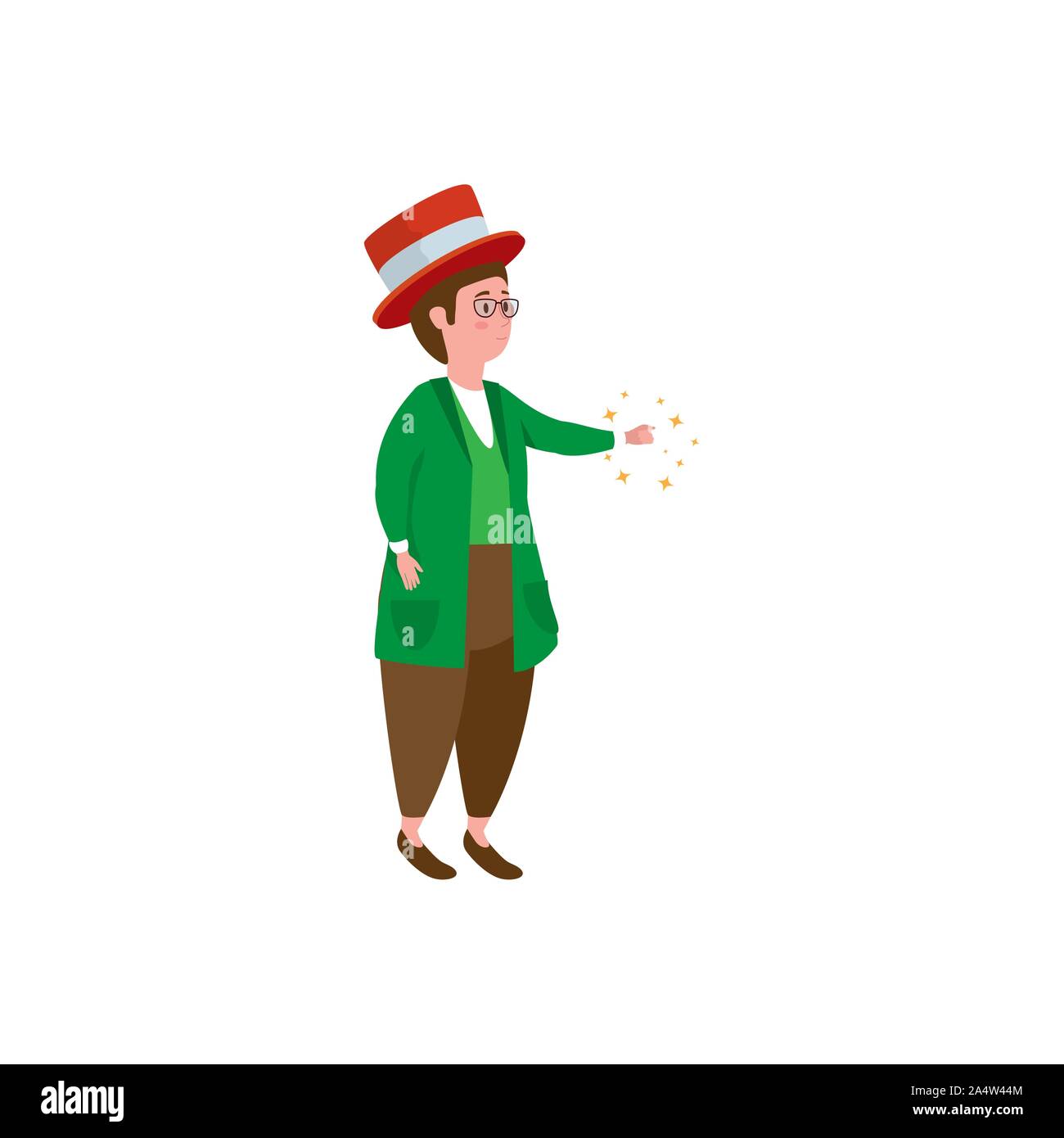 man character fantasy magic icon Stock Vector Image & Art - Alamy