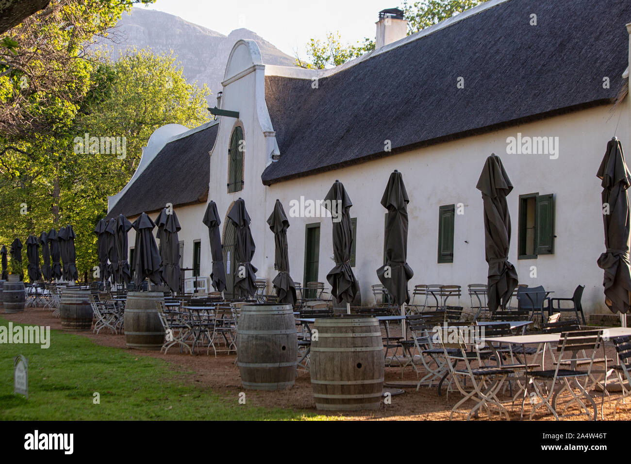 Gable building cape dutch hi-res stock photography and images - Alamy