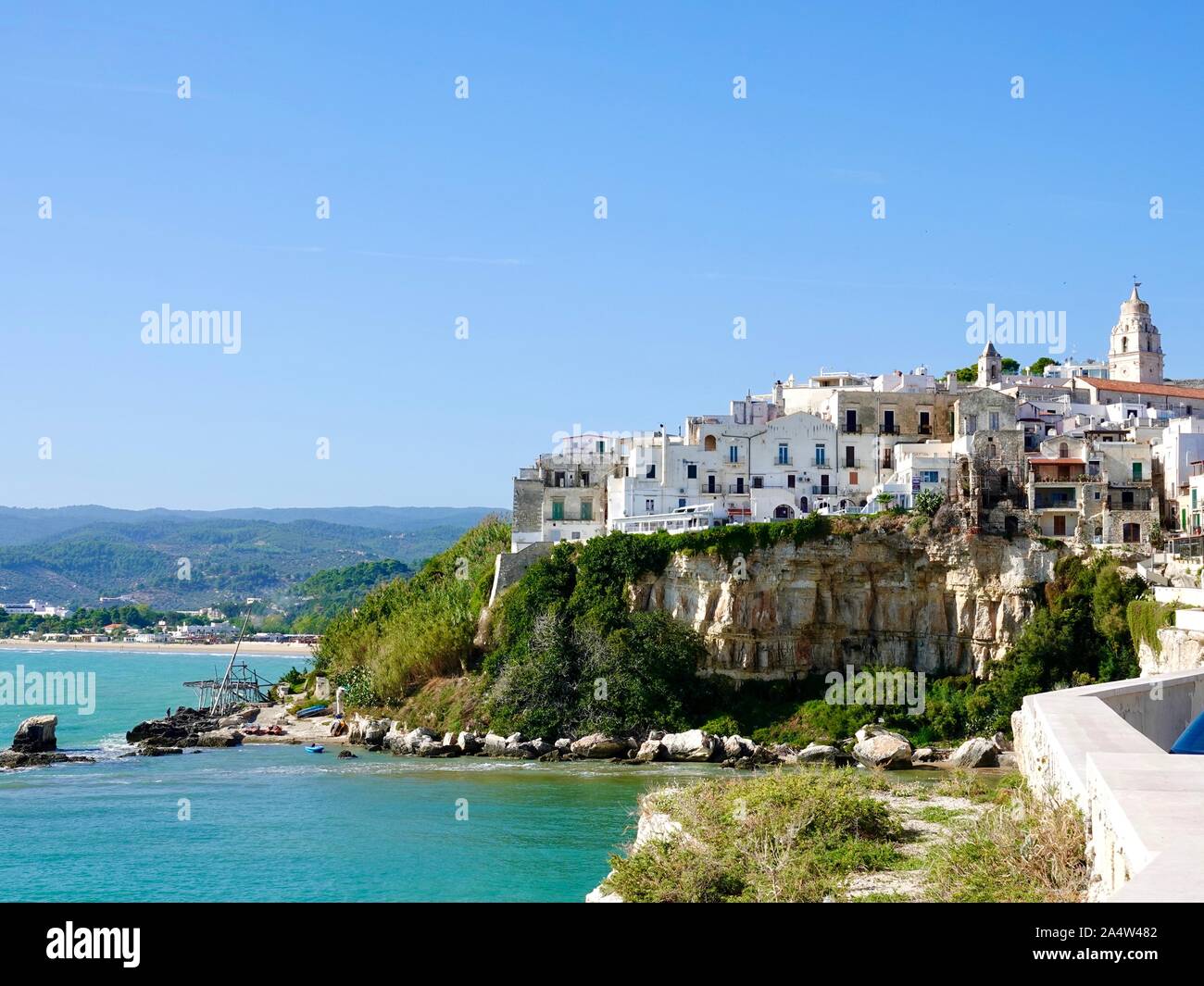 City of vieste hi-res stock photography and images - Alamy