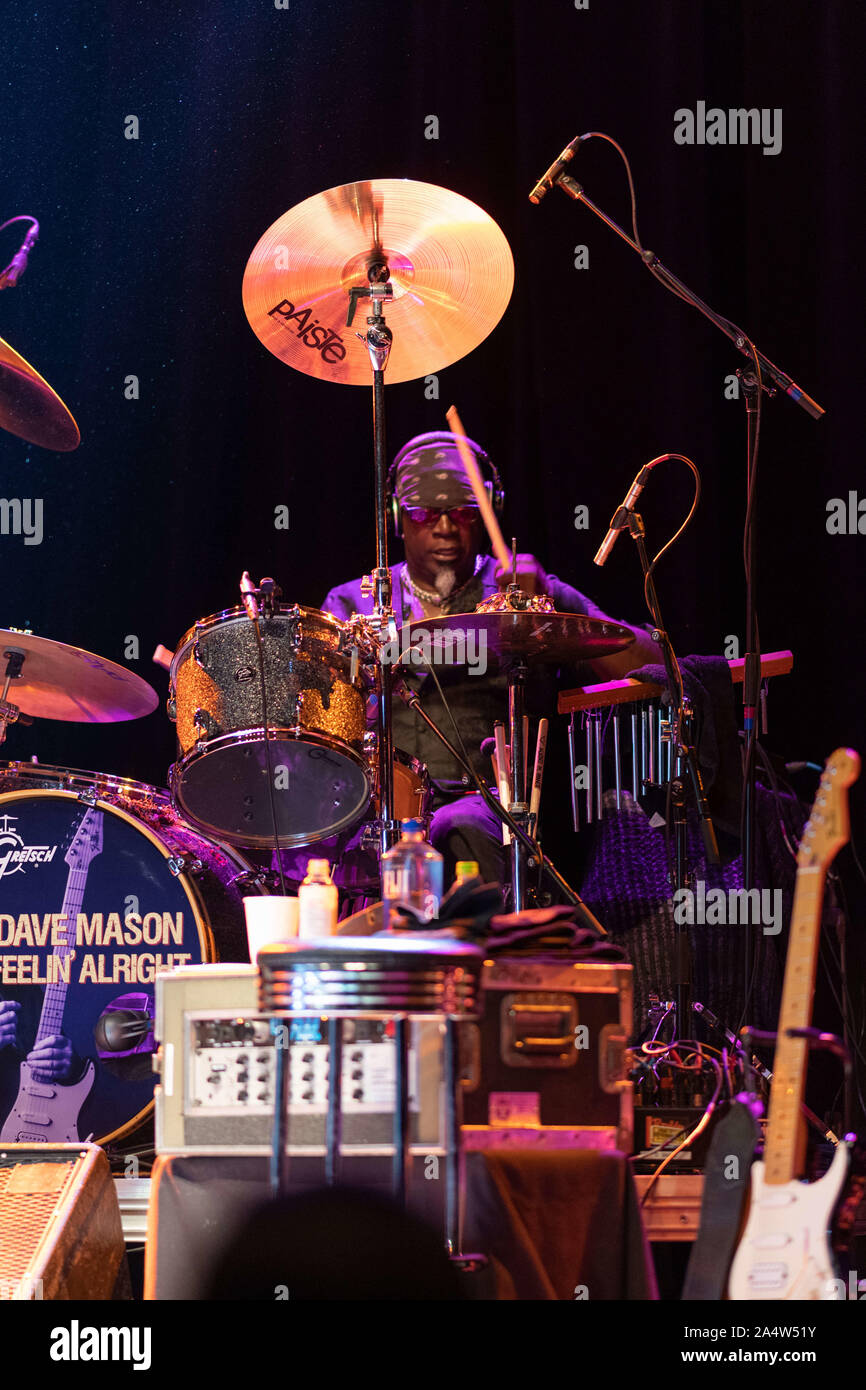 October 15, 2019, Boulder, Colorado, U.S: Drummer ALVINO BENNETT ...
