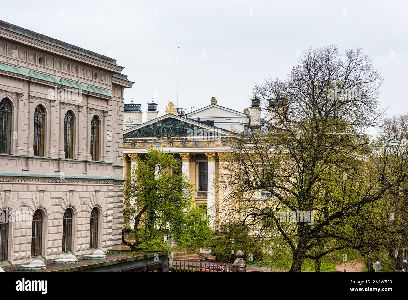 House of the Estates, a historical building in Helsinki, Finland. It is ...