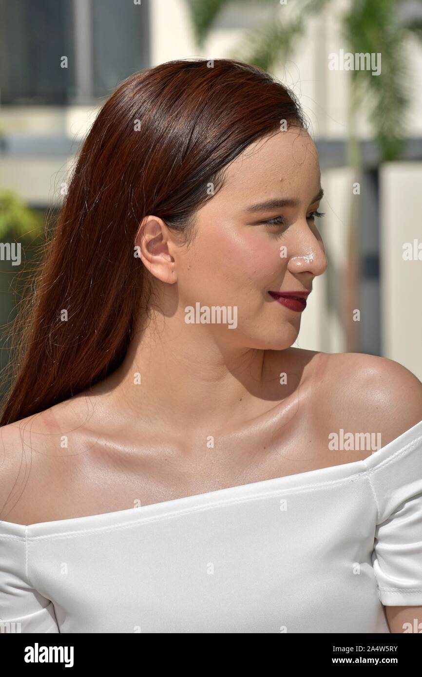 Pretty Female Portrait Stock Photo - Alamy