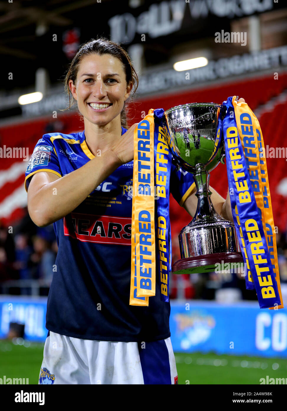 Leeds rhinos women grand final hi-res stock photography and images - Alamy