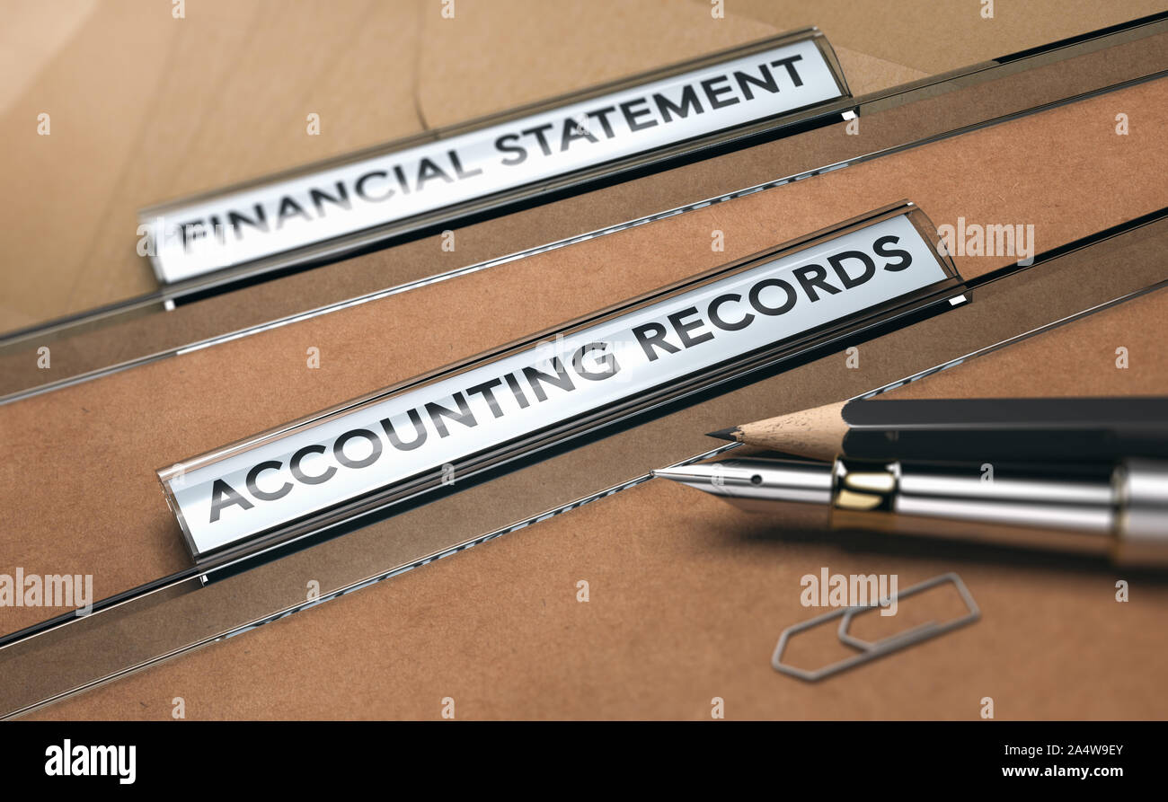Accounting records hi-res stock photography and images - Alamy
