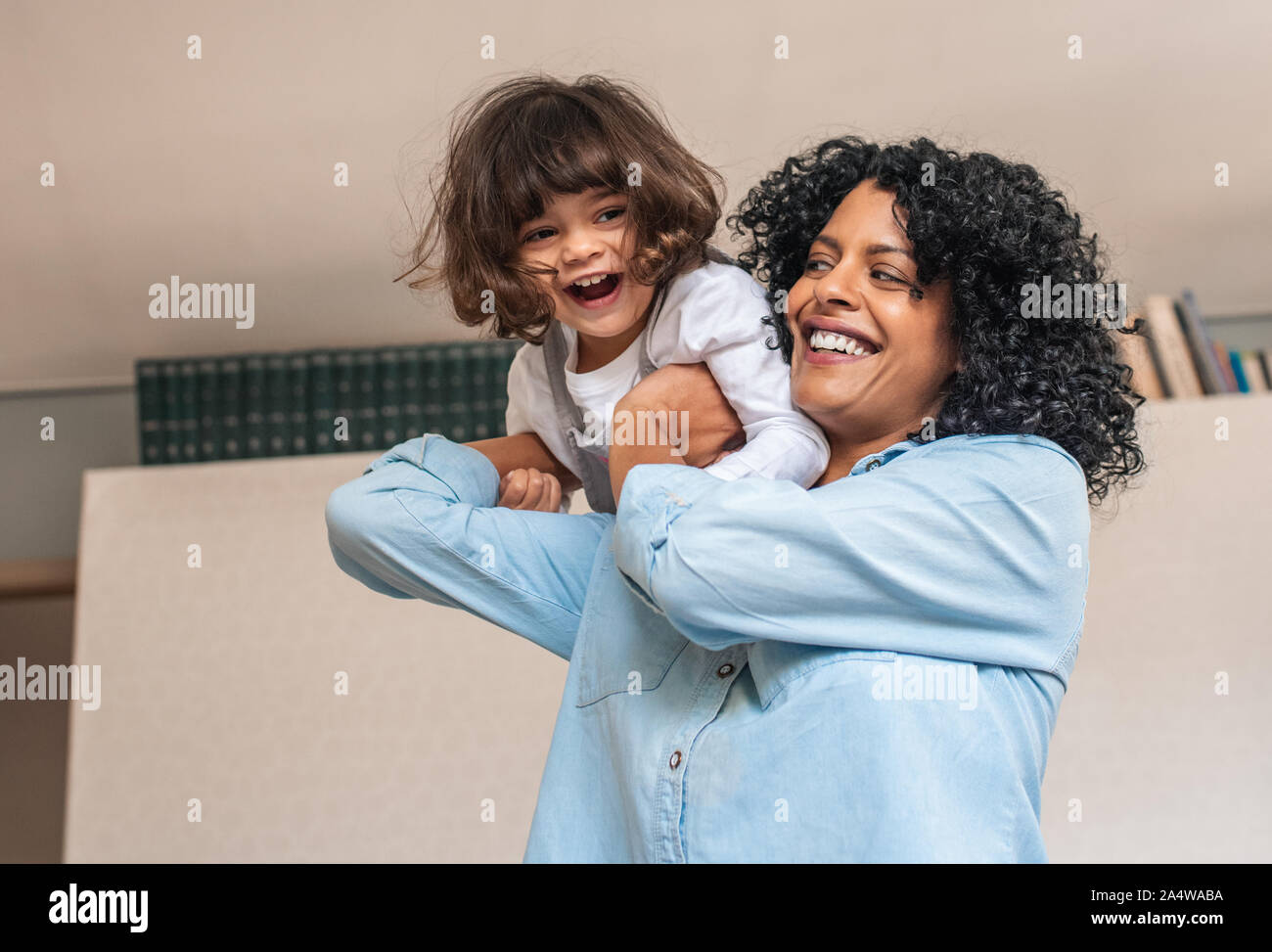 Laughing mom hi-res stock photography and images - Alamy