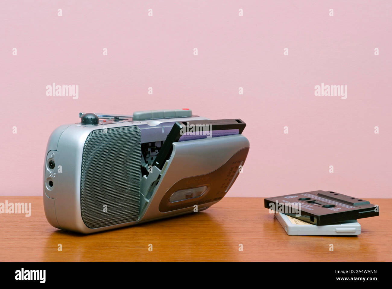 Plastic tape cassette audio hi-res stock photography and images - Alamy