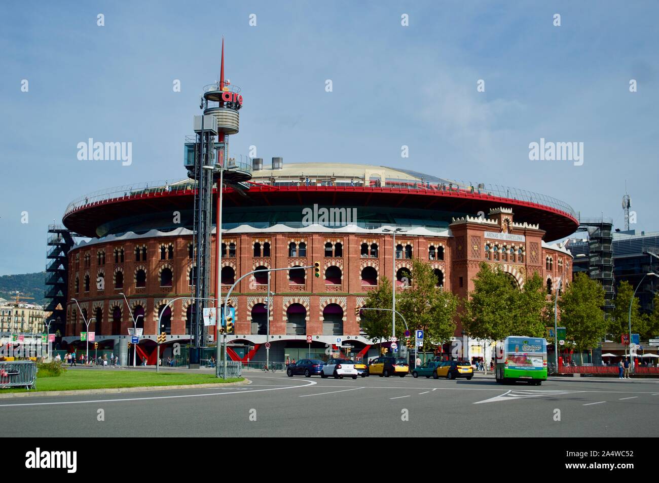 The Arenas de Barcelona in Barcelona, Spain Stock Photo - Alamy