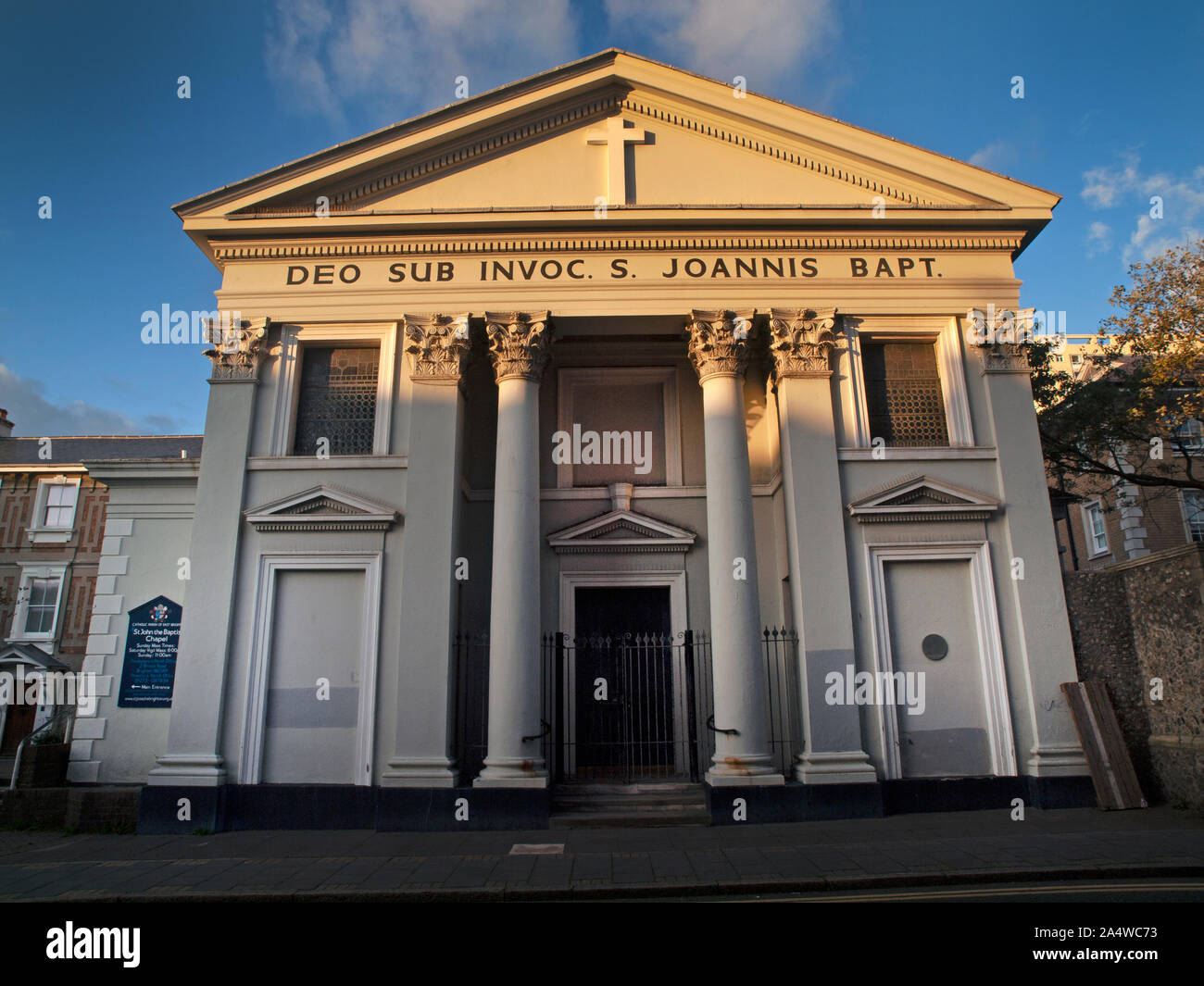 St John the Baptist's Church in Brighton Stock Photo - Alamy