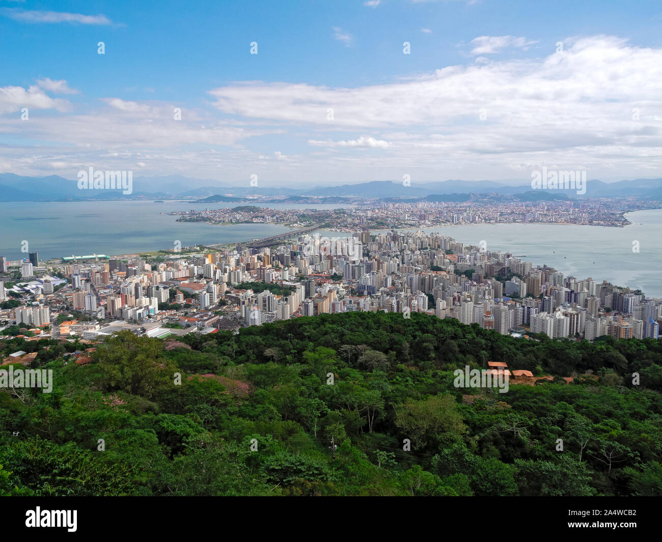 Florianópolis is an island in Brazil, enchanting with pristine beaches ...