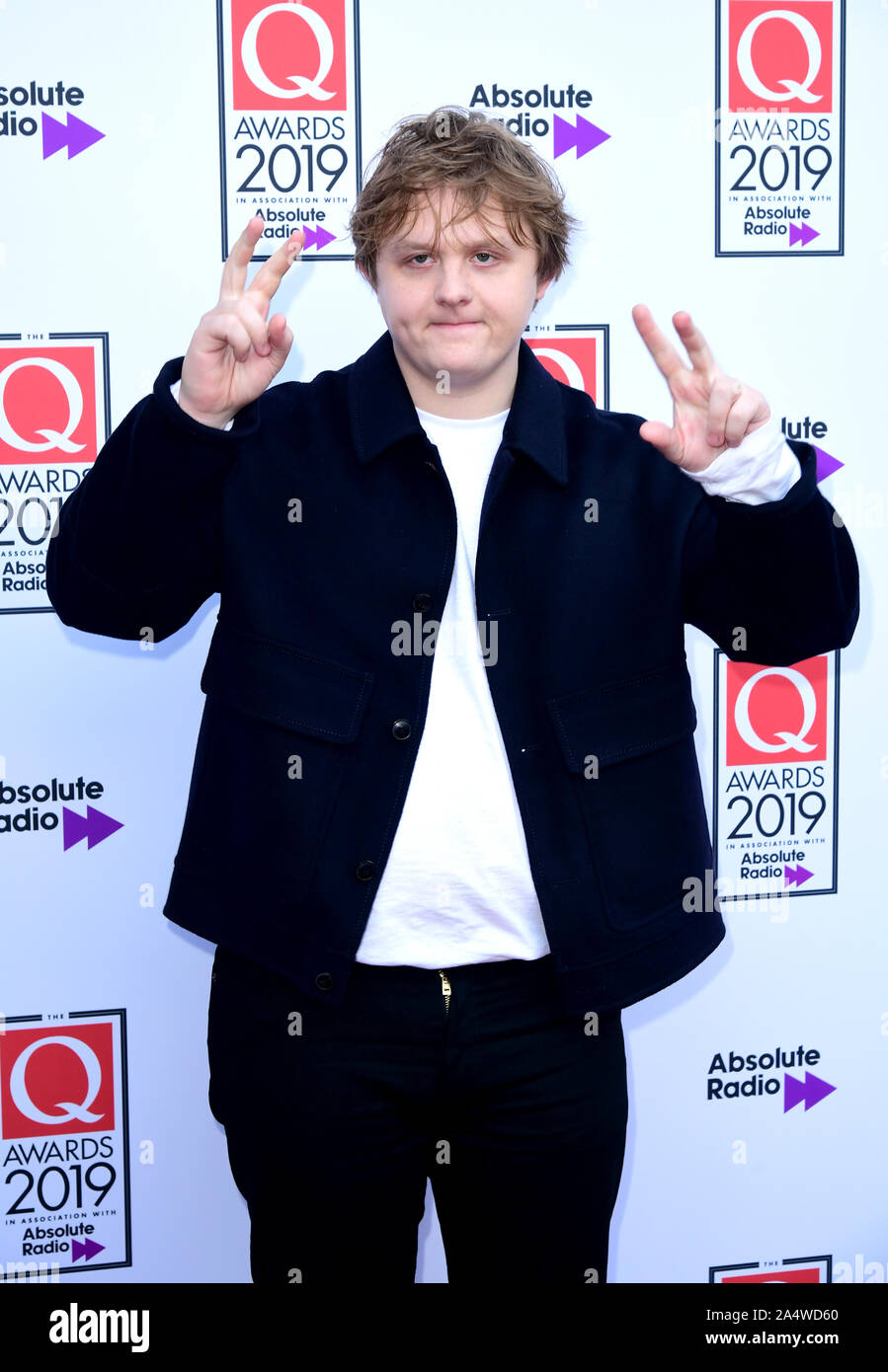 Lewis Capaldi during the Q Awards 2019 in association with Absolute ...