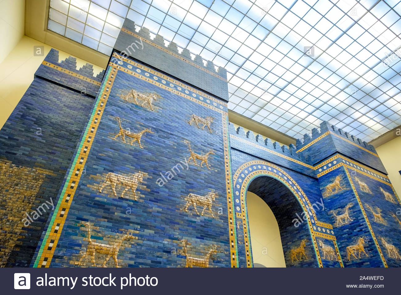 Reconstruction Of The Ishtar Gate High Resolution Stock Photography and Images - Alamy