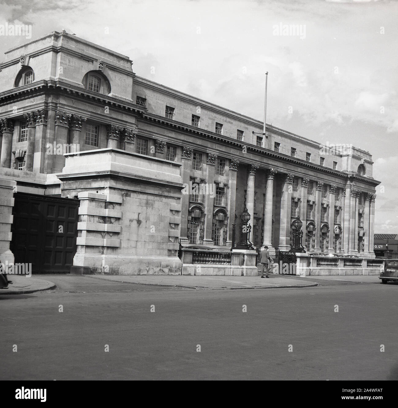 1950s, historical, Building, Belfast?? Northern Ireland Stock Photo - Alamy