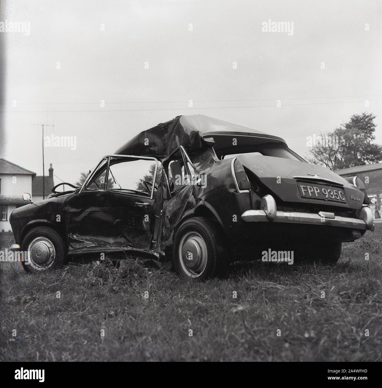 1960s, historical, in the village of Haddon, Buckinghamshire, England ...
