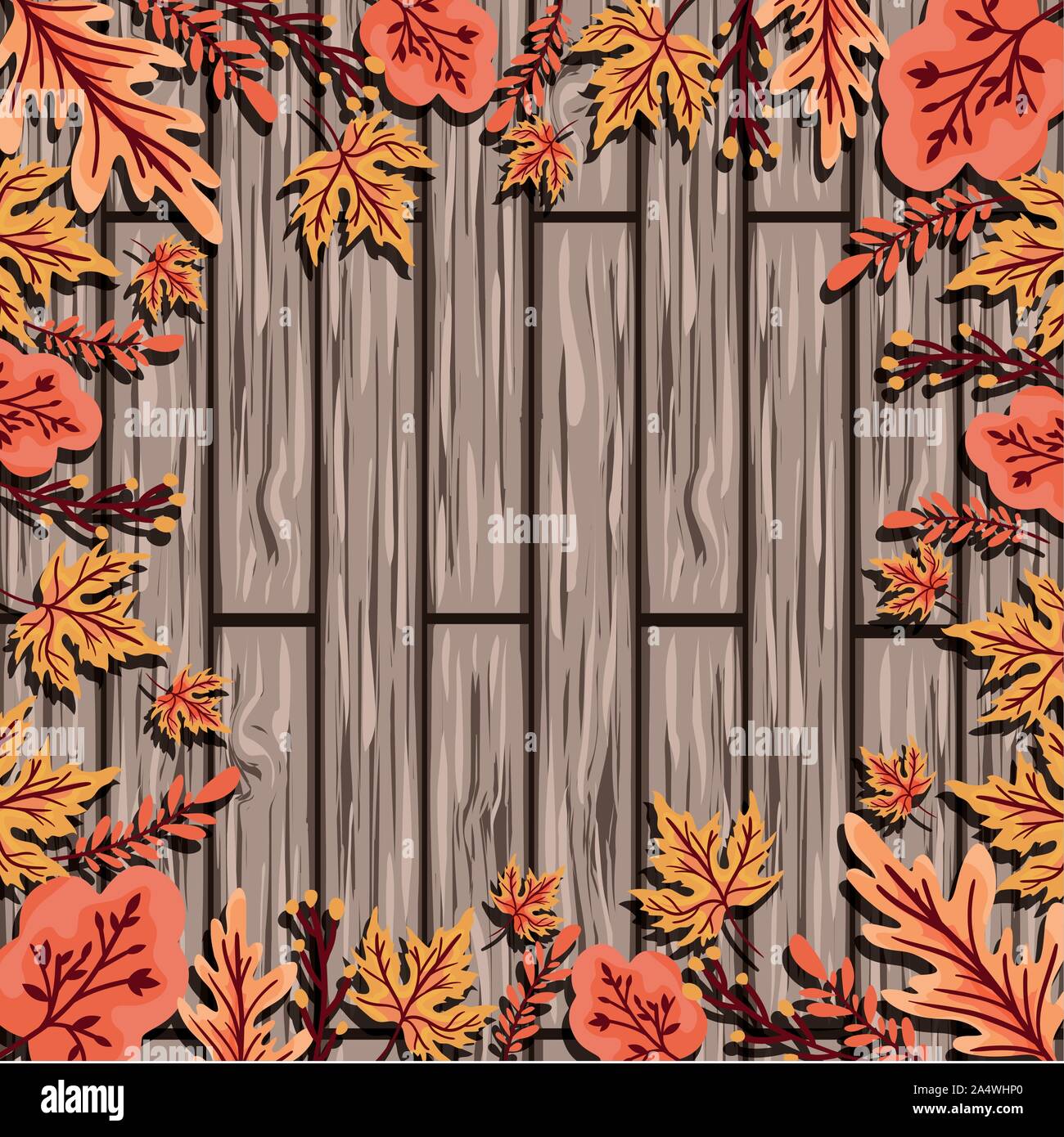 Autumn Season Design ,vector illustration Stock Vector Image & Art - Alamy